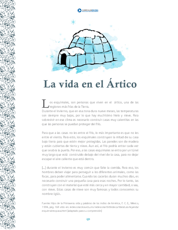 (PDF) La vida en el Ártico