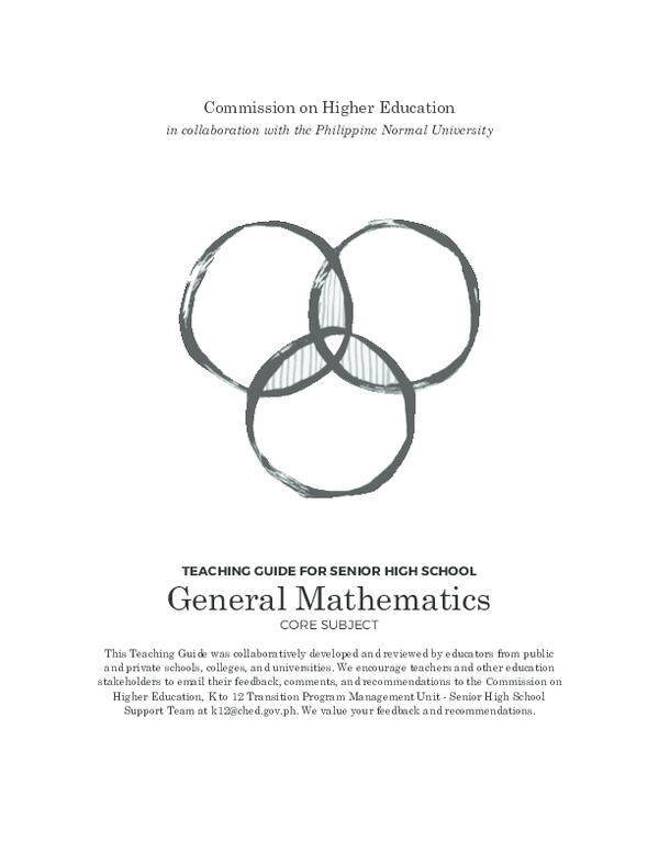 (PDF) TEACHING GUIDE FOR SENIOR HIGH SCHOOL