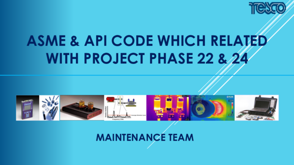(PPT) ASME & API code