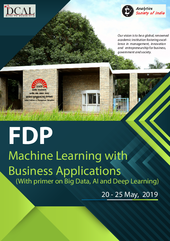 (PDF) FDP Machine Learning with Business Applications (With primer on Big Data, AI and Deep Learning