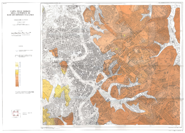 (PDF) Carta delle isobate della superficie di base dei depositi vulcanici