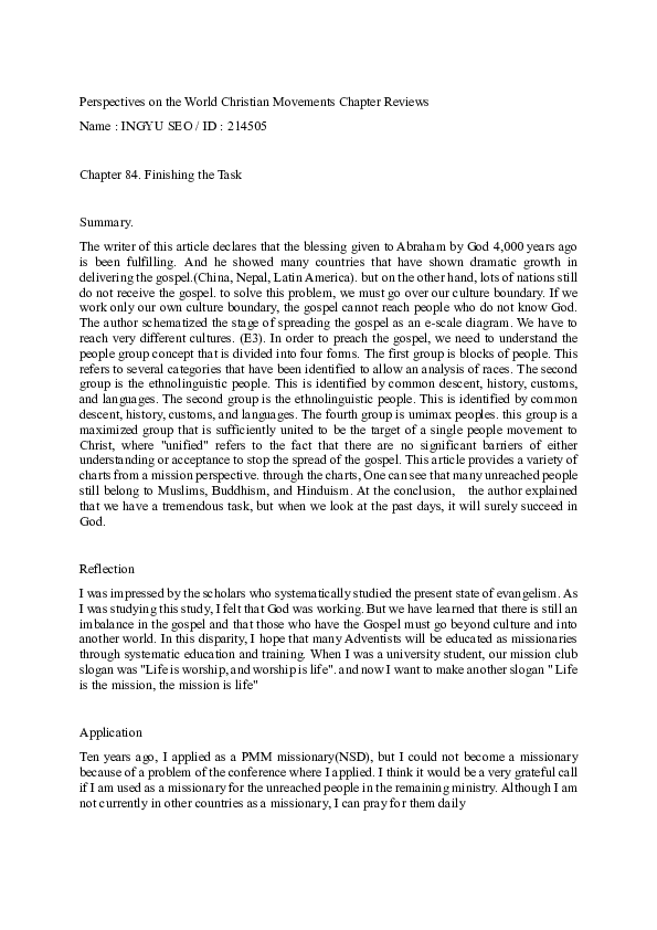 (PDF) Book report third week