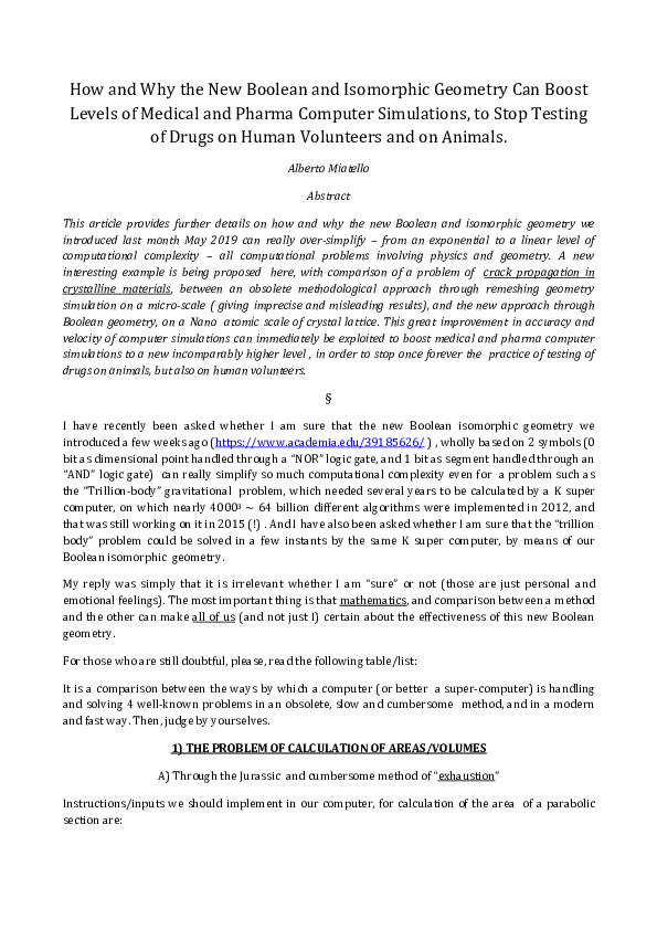 (PDF) Enhancing Medical Simulations with Boolean Geometry