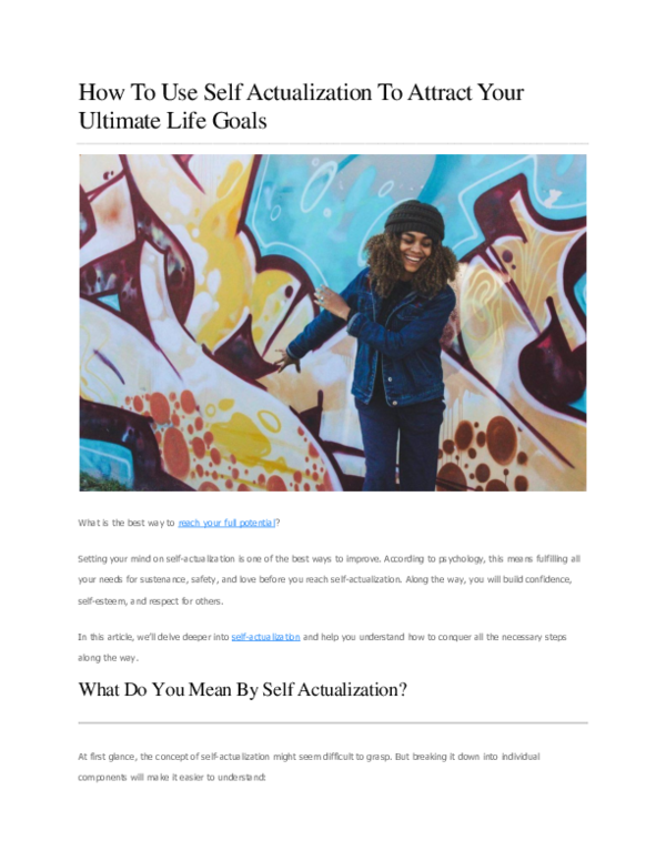 (PDF) Actualization | Actualizati on - Academia.edu