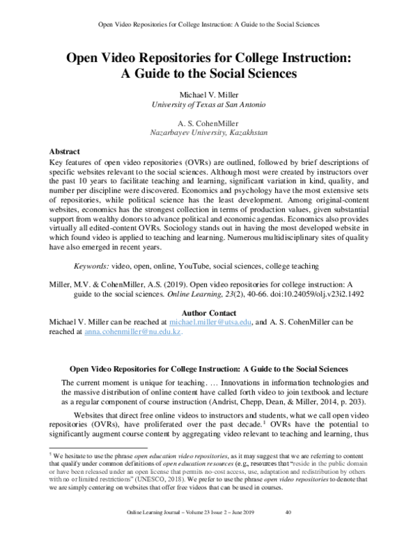 PDF Télécharger social sciences youtube Gratuit PDF | PDFprof.com