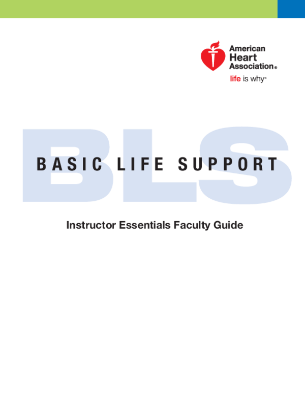 (PDF) Instructor Essentials Faculty Guide
