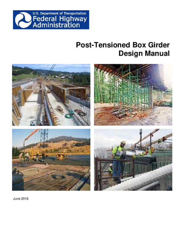 (PDF) Post-Tensioned Box Girder Design Manual