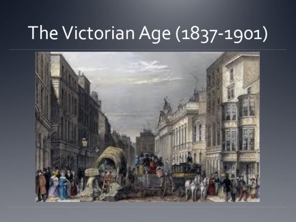 (PPT) The Victorian age