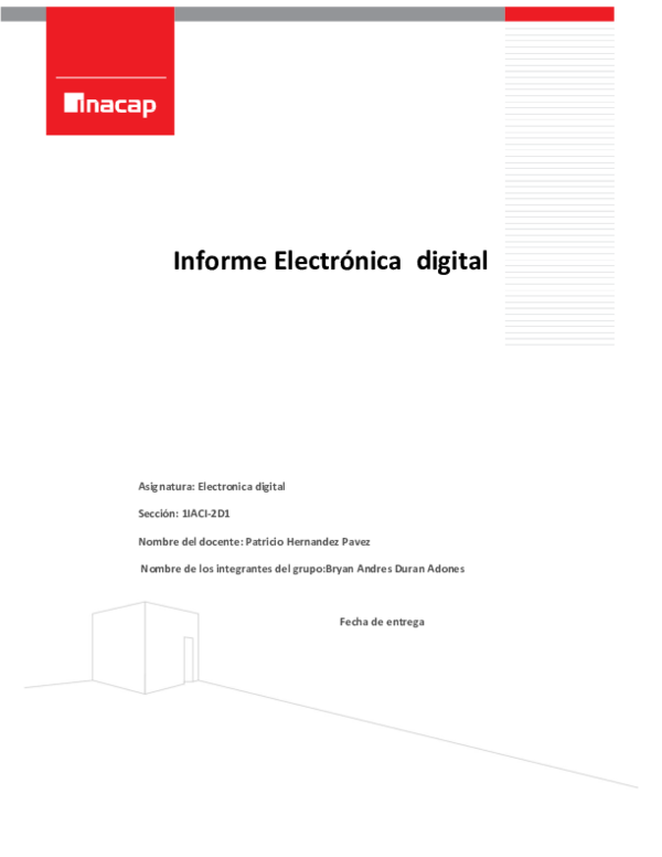 (PDF) Informe electronica digital