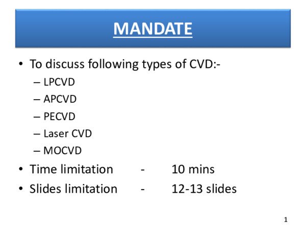 (PPT) CVD TYPES