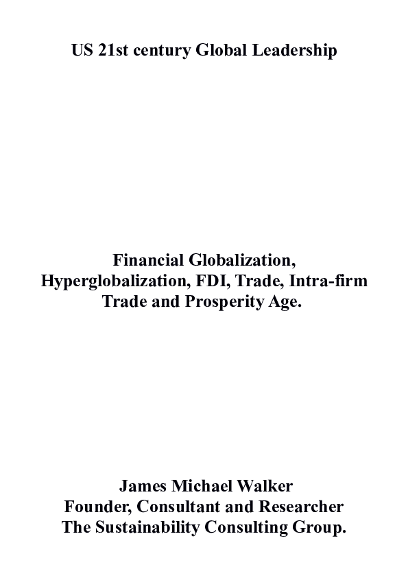 (PDF) Financial Globalization, Hyperglobalization, FDI, Trade, Intra ...