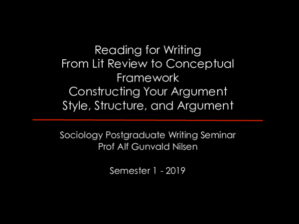 (PDF) Academic Writing 3: Reading for Writing - Constructing Your ...