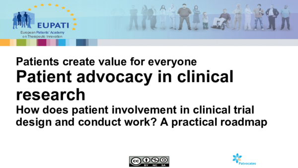 (PDF) European Patients' Academy on Therapeutic Innovation Patients ...