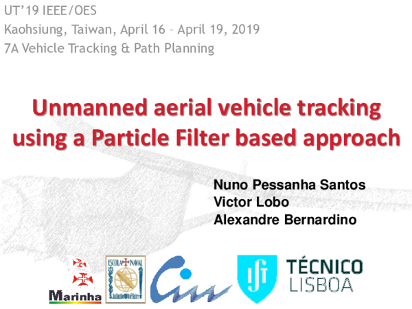 Unmanned Aerial Vehicle Tracking Using A Particle Filter Based Approach