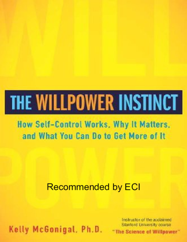 (PDF) The Willpower Instinct