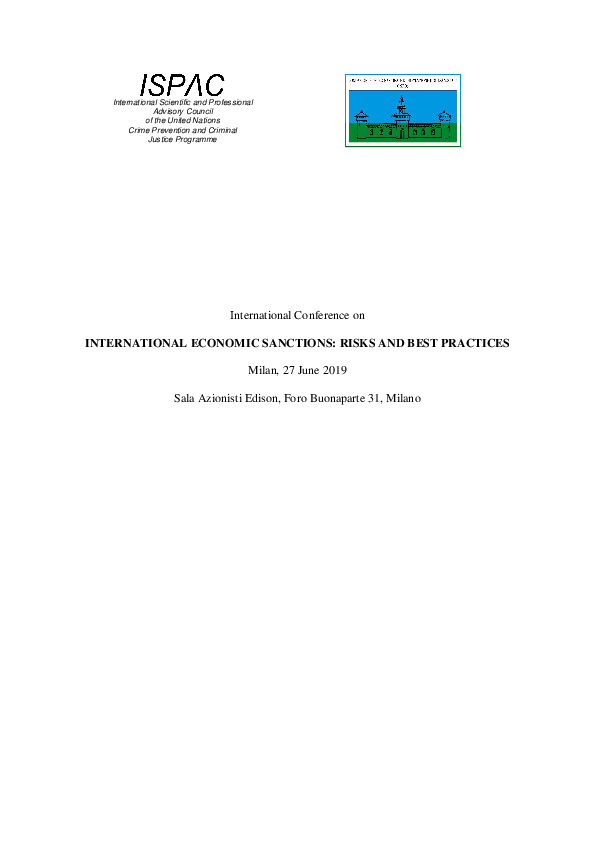 (PDF) CNPDS - ISPAC - Milan Internationl Conference "INTERNATIONAL ...