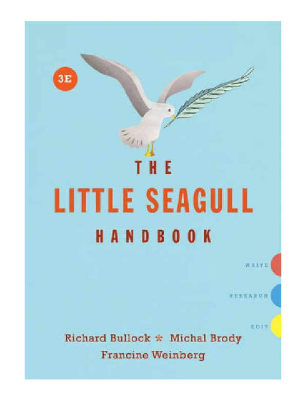 (PDF) The Little Seagull Handbook