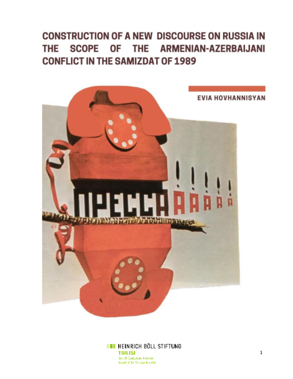 (PDF) Construction of a New Discourse on Russia in the Scope of ...