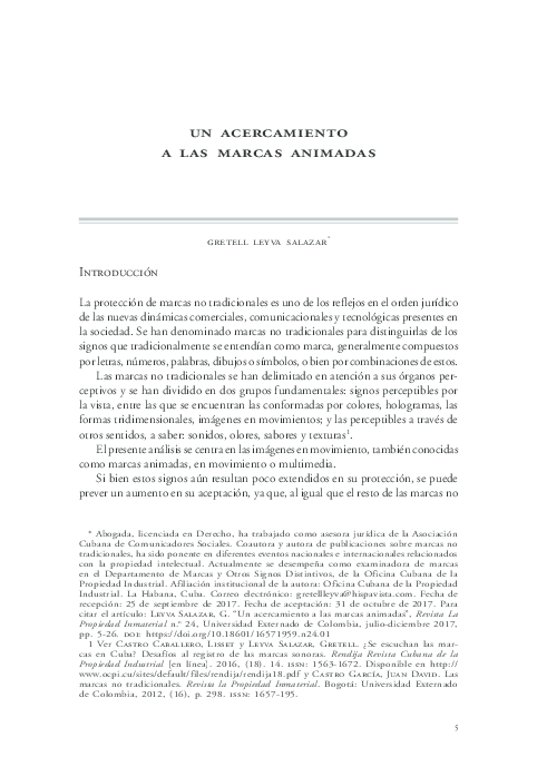 (PDF) Un Acercamiento a Las Marcas Animadas (An Approach to Movement ...