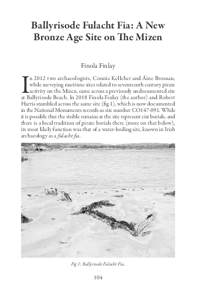 (PDF) Ballyrisode Fulacht Fia: A New Bronze Age Site on The Mizen