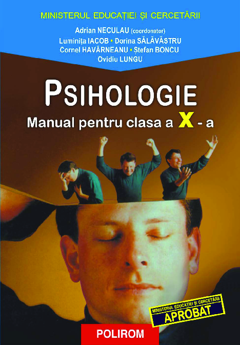 (PDF) Psihologie manual pentru clasa a x a