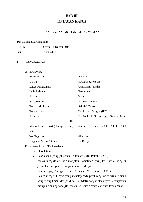 (DOC) BAB III TINJAUAN KASUS