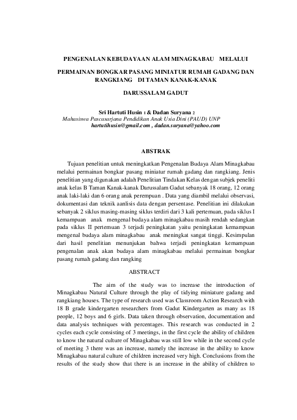 (DOC) Pengenalan kebudayaan alam minagkabau MELALUI PERMAINAN bongkar ...