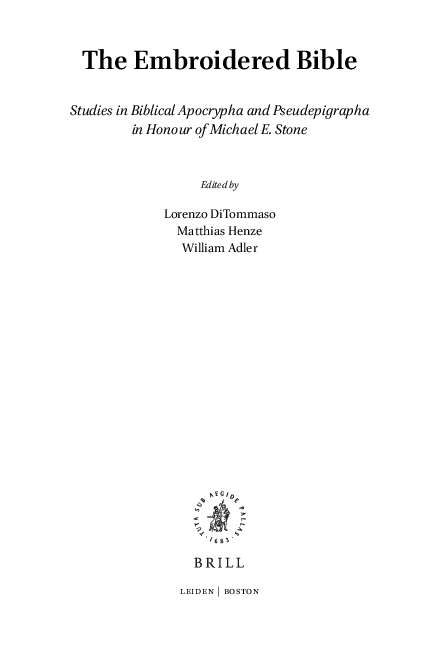 (PDF) Apocalyptic Texts, Transmission of Topoi, and Their Multi-Lingual ...