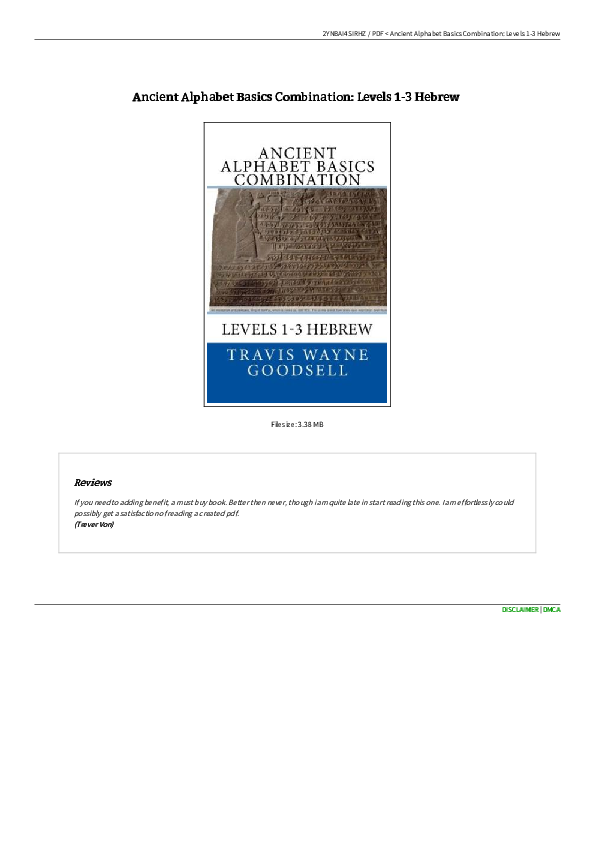 (PDF) Ancient Alphabet Basics Combination: Levels 1-3 Hebrew