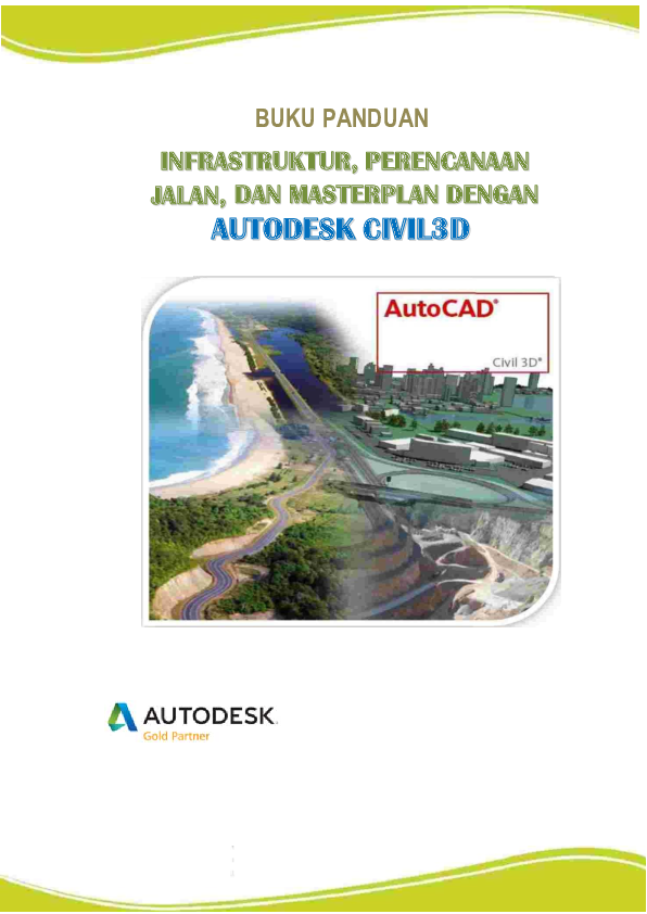 (PDF) Exercise of Civil 3D - (Text-Indonesian)