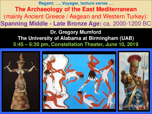 (PDF) PPT PRESENTATION: "The Archaeology of the East Mediterranean ...