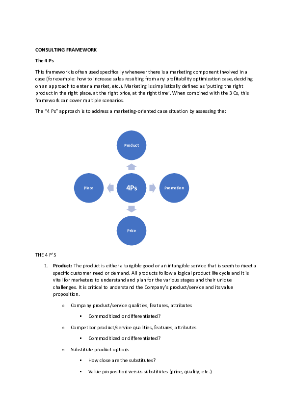 (DOC) CONSULTING FRAMEWORK