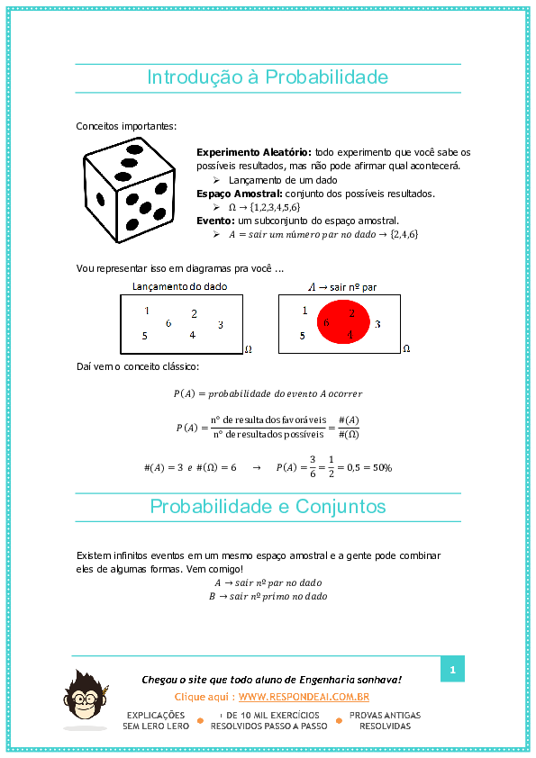 (PDF) Introdução à Probabilidade