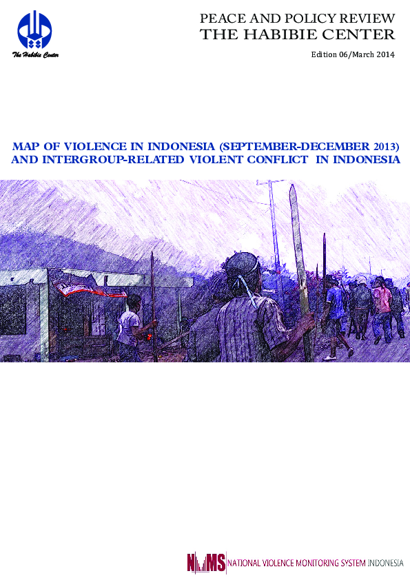 (PDF) MAP OF VIOLENCE IN INDONESIA (SEPTEMBER-DECEMBER 2013) AND ...