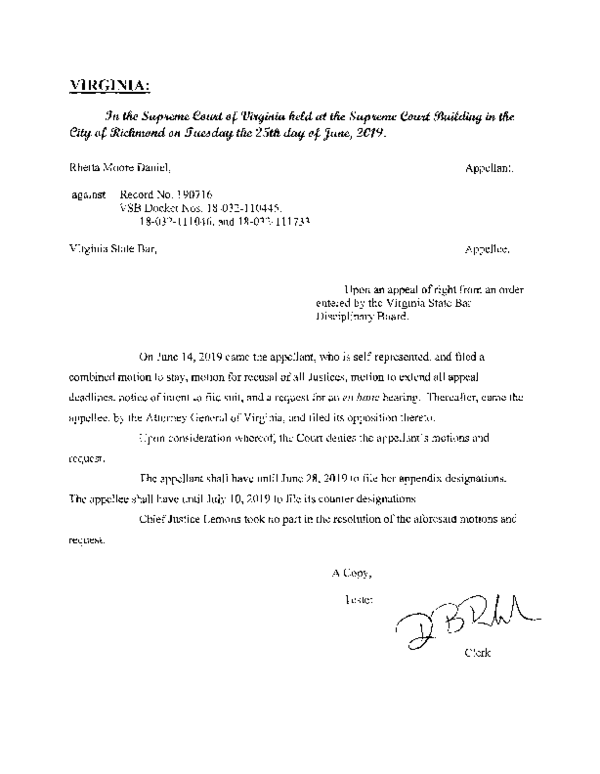 (PDF) VIRGINIA: In the Supreme Court of Virginia