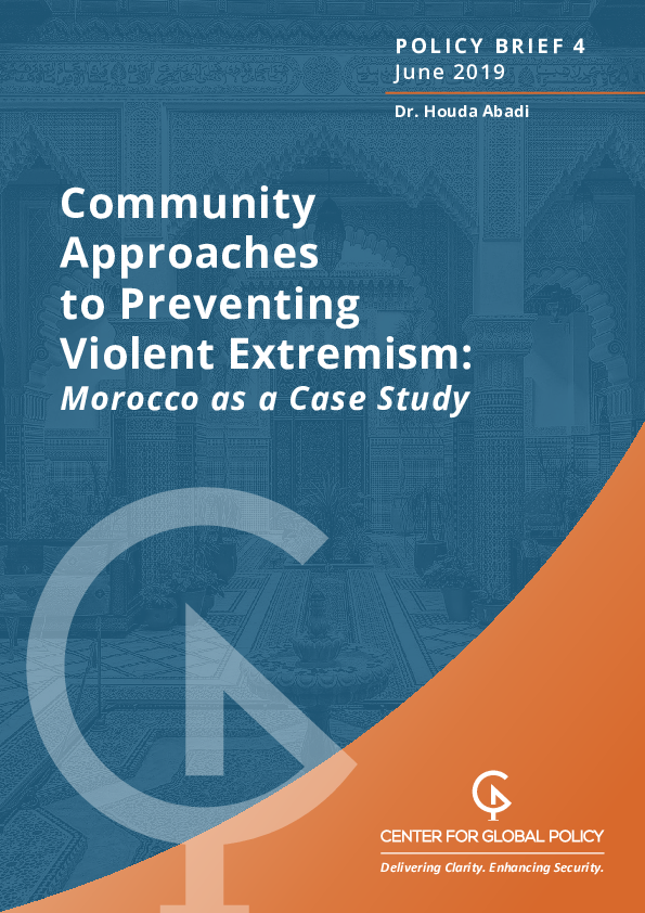Pdf Community Approaches To Preventing Violent Extremism Morocco As 8152