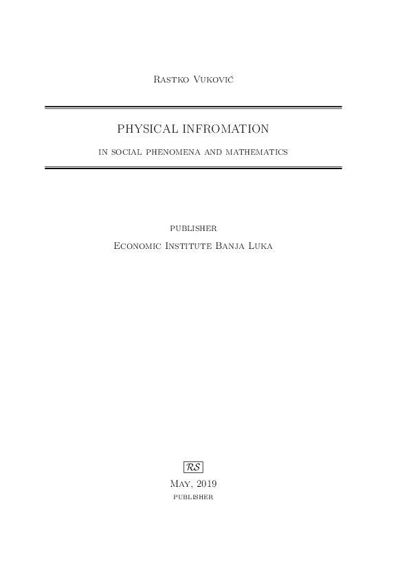 (PDF) Physical Information
