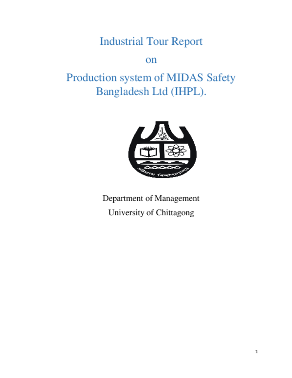 (PDF) Production system of MIDAS Safety