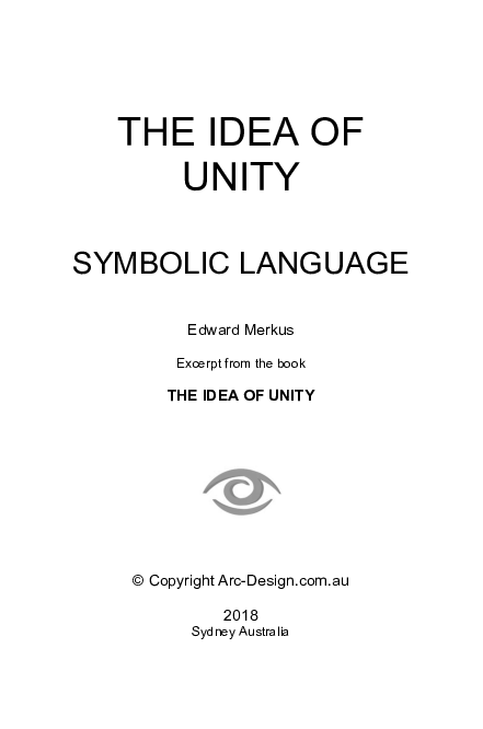 (PDF) THE IDEA OF UNITY SYMBOLIC LANGUAGE