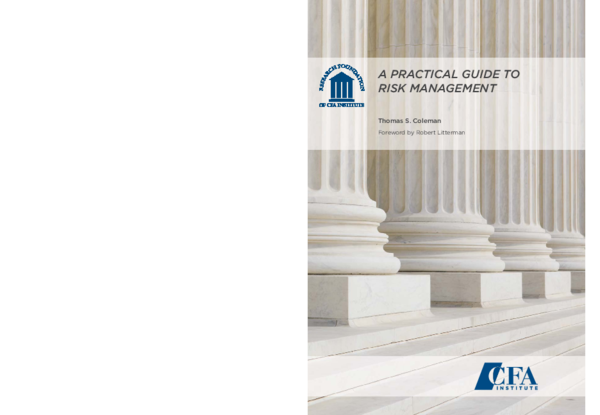 (PDF) A PRACTICAL GUIDE TO RISK MANAGEMENT Foreword by Robert Litterman
