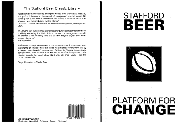 (PDF) Stafford Beer Platform for Change