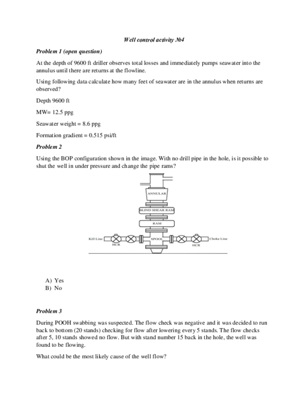 (DOC) Well control activity | Eltun Talibov - Academia.edu