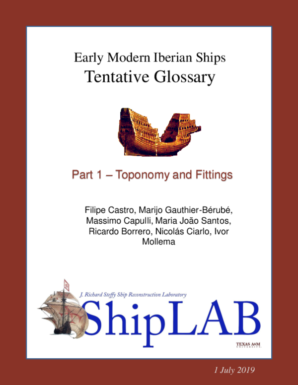 (PDF) Early Modern Iberian Ships Tentative Glossary Part 1 – Toponomy ...