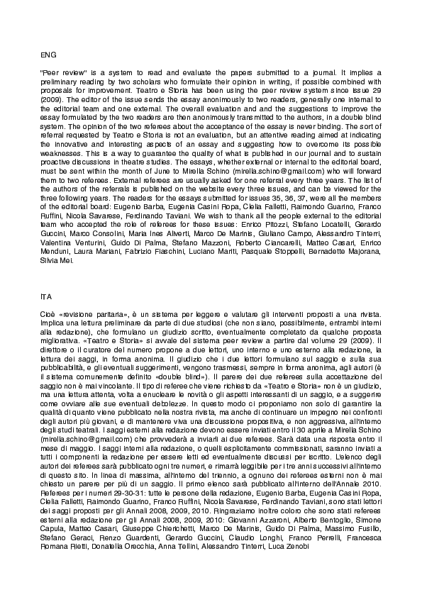 (PDF) Peer review