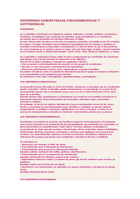 Contenidos Conceptuales