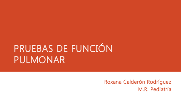 (PPT) PRUEBAS DE FUNCIÓN PULMONAR