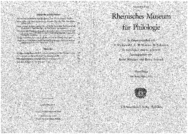 (PDF) Philotimia oder Pleonexia als κακίστη δαιμόνων? Dion von Prusa 17 ...
