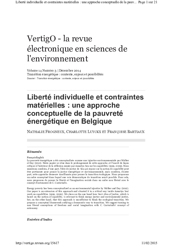 qu'est ce qu'une liberté individuelle