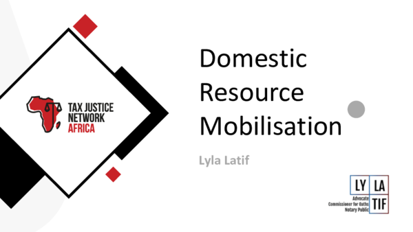(PDF) Domestic Resource Mobilisation