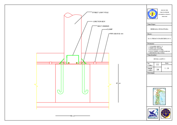 (PDF) Dermaga Nusantara - Detail lampu 3 (autocad)